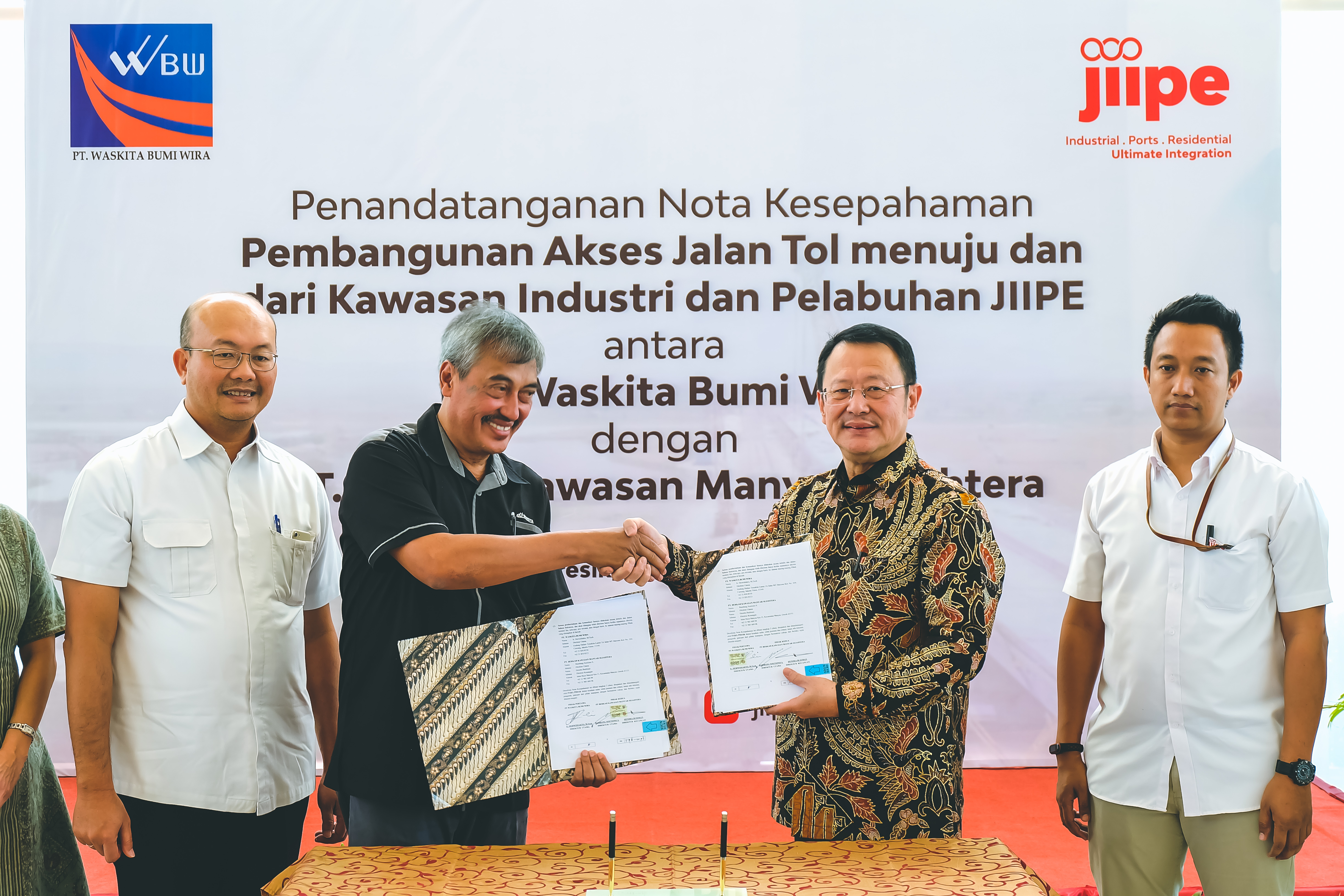 Signing of the JIIPE MOU with Waskita Bumi Wira - News - JIIPE 자바 통합 산업 ...